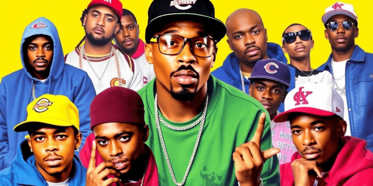 Top 10 Legendary 90s Rappers: Hip-Hop’s Golden Era Icons - Top Inspired